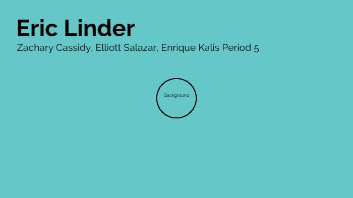 Eric Linder by Elliott Salazar on Prezi