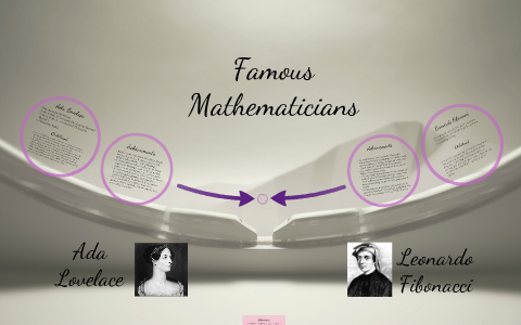 Famous Mathematicians by Shannon Parnell on Prezi