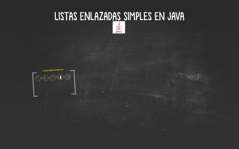 LISTAS ENLAZADAS SIMPLES EN JAVA by Guillermo Torres on Prezi