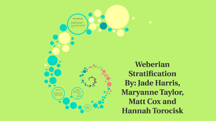 Weberian Stratification by Hannah Torocisk on Prezi