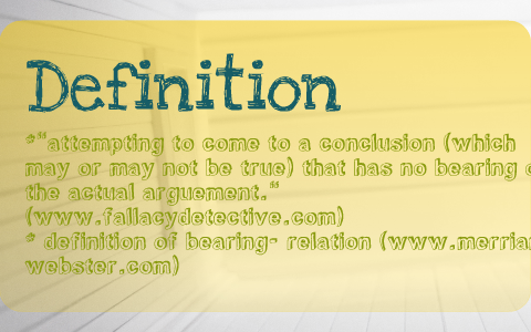 irrelevant conclusion by bailey wooten on Prezi