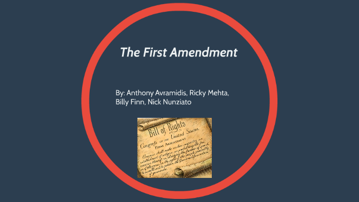The First Amendment by Anthony Avramidis on Prezi