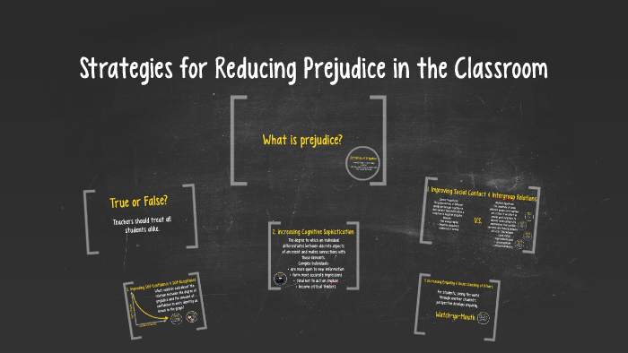 Strategies for Reducing Prejudice in the Classroom by Leah Scaglione on ...