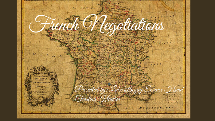 French Negotiations by Essence Hand