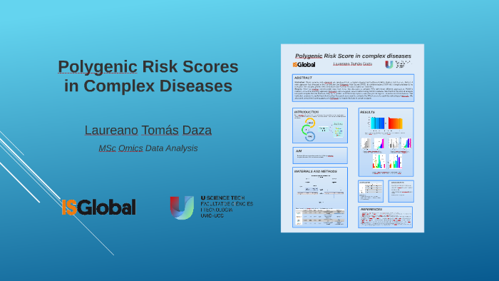 Polygenic Risk Scores by Laure Tomás on Prezi