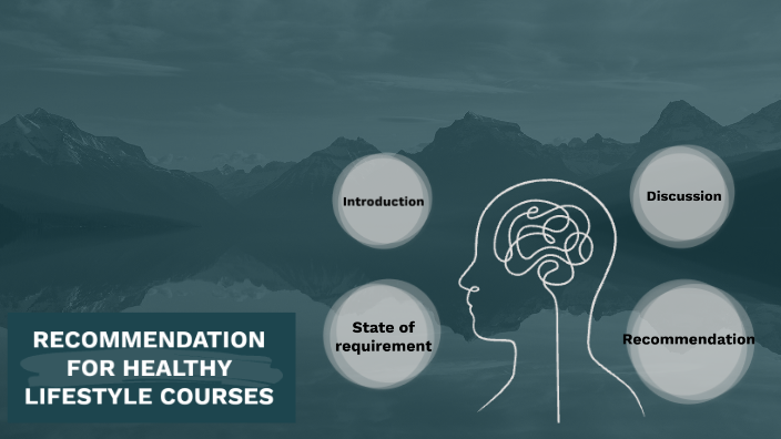Recommendation for Healthy Lifestyle Courses by Sufiah Suhaimi on Prezi