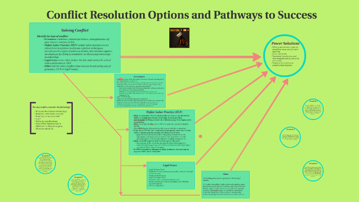 Conflict Resolution Options and Pathways to Success by on Prezi