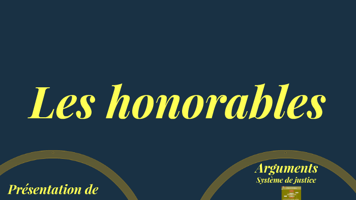 Les honorables by Antoine Landry