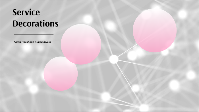 Service Decorations by sarah haust on Prezi