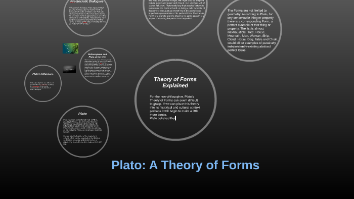 Plato: A Theory of Forms by Sarah Carter on Prezi