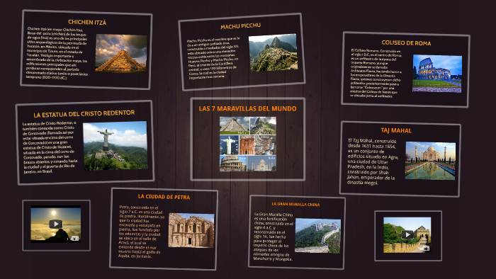 Las 7 maravillas del mundo by Erik David López on Prezi