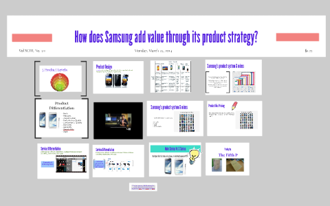 How does Samsung give value through its product strategy? by marktbs904 ...