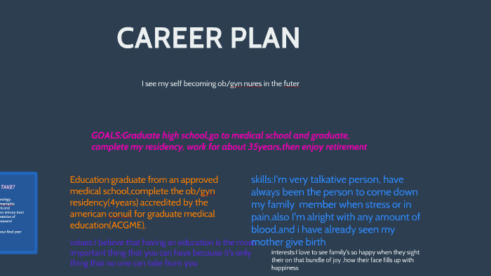 CAREER PLAN by angel turnquest on Prezi