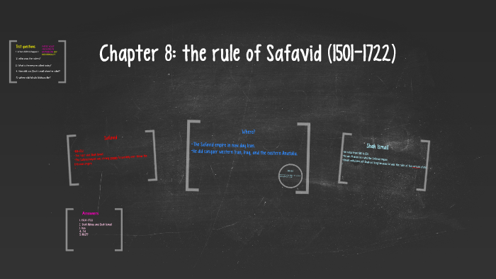 Chapter 8: The rule of Safavids by Jessica Pilon on Prezi