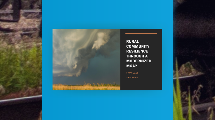 Rural Community Resilience by Peter Vana on Prezi