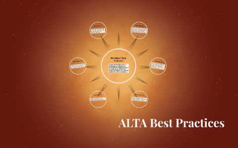 ALTA Best Practices by Jonathan Ivins on Prezi
