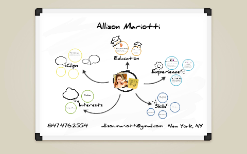 White Board Prezumé by Allison Mariotti by Allison Mariotti on Prezi