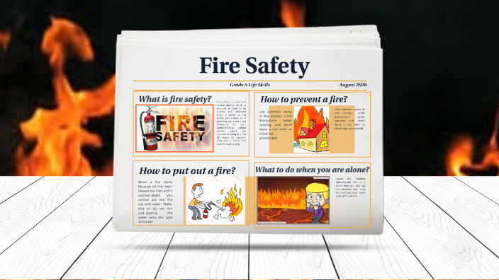 Grade 5 Fire safety by Carla Strydom on Prezi
