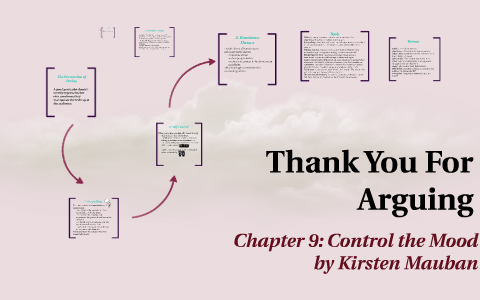 Thank You For Arguing by Kirsten Mauban