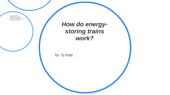 How do energy-storing trains work? by Ty Krier on Prezi