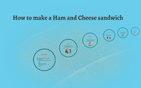 How to make a ham and cheese sandwich by Sydney Drescher on Prezi
