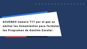 ACUERDO número 717 por el que se emiten los lineamientos para formular ...