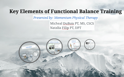 Key Elements of Functional Balance Training by Natalia Filip on Prezi