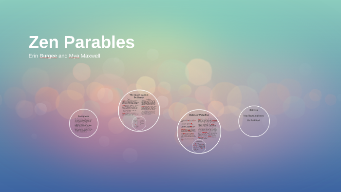 Zen Parables by Erin Burgee on Prezi