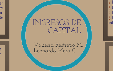 Ingresos de capital by vanessa restrepo on Prezi
