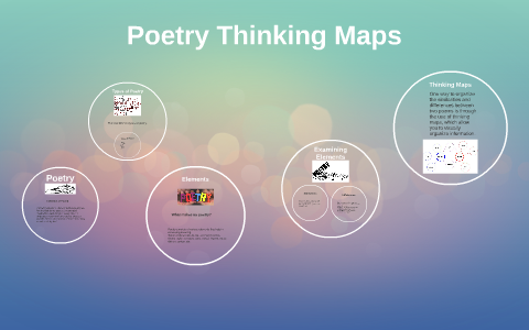 Poetry Thinking Maps by Courtney Pipkin on Prezi