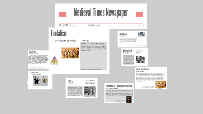 Medieval Times Newspaper by Emily Paris on Prezi