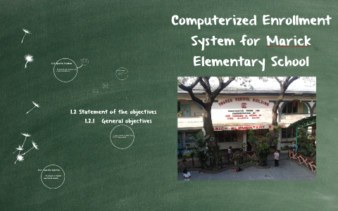 Computerized Enrollment System for Marick Elementary School by Carmela ...