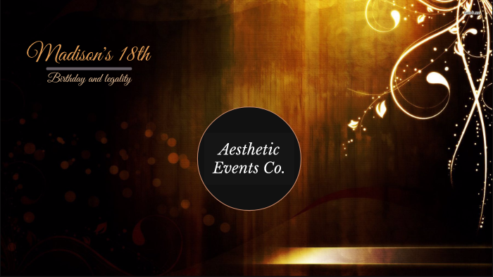 Aesthetic Events Company by Anne Catherine Cabiling on Prezi