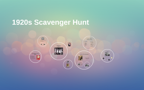 1920s Scavenger Hunt by Anderson Yauripoma on Prezi