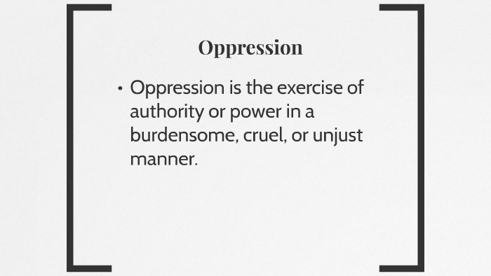 Oppressive regimes by Graydon King