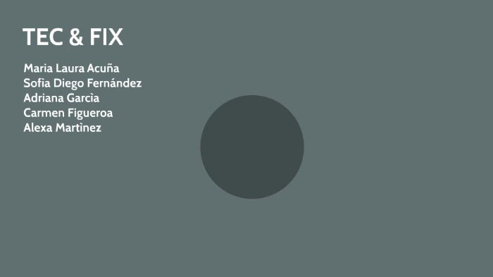 TEC & FIX by Maria Laura Acuña on Prezi