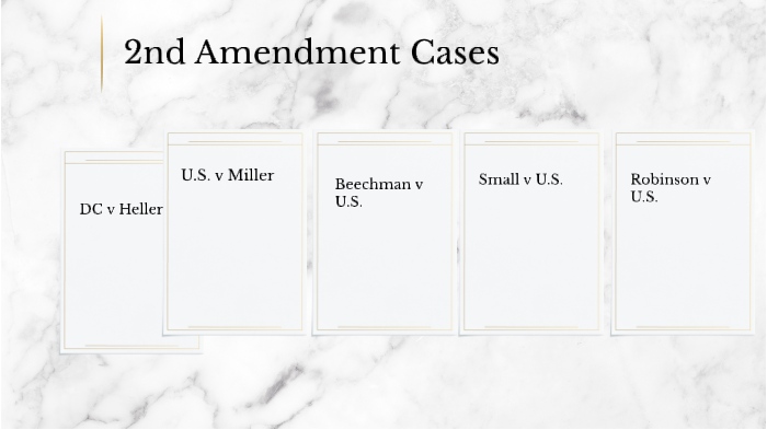 2nd Amendment Cases by Mairead Bardho on Prezi