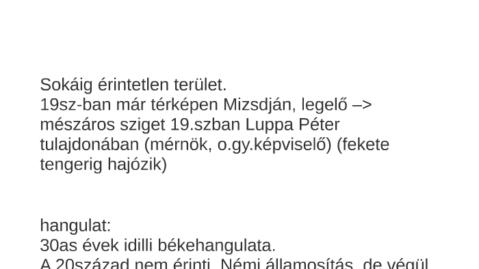 Luppa sziget séta by János Klaniczay on Prezi