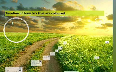 Timeline of Sony tv's that are coloured by Janooka Siva on Prezi
