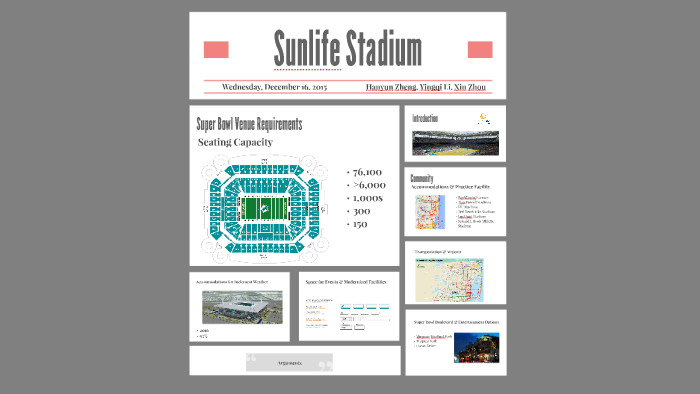 Sunlife Stadium by Yingqi Li on Prezi