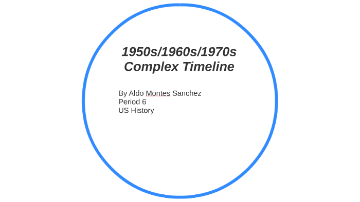 1950s/1960s/1970s Complex Timeline by Aldo Montes Sanchez