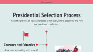 presidential process timeline by angelina chacon on Prezi Design