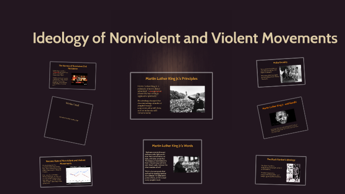 Ideology of Nonviolent and Violent Movements by Jason Kwak on Prezi