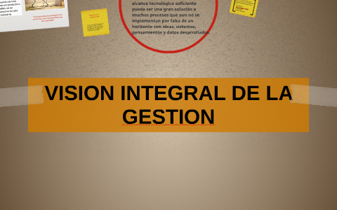 VISION INTEGRAL DE LA GESTION by YURIK BEJARANO on Prezi