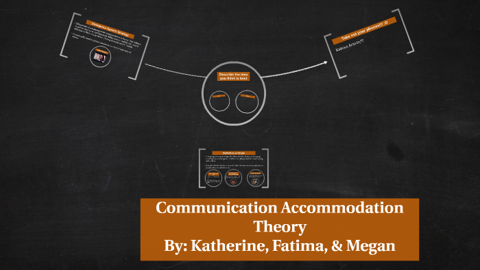 Communication Accommodation Theory by on Prezi