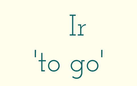 Ir, Dar, Estar by Shelley Chavis on Prezi