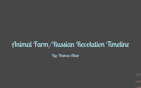Animal Farm/Russian Revolution Timeline by Hamza Ather on Prezi