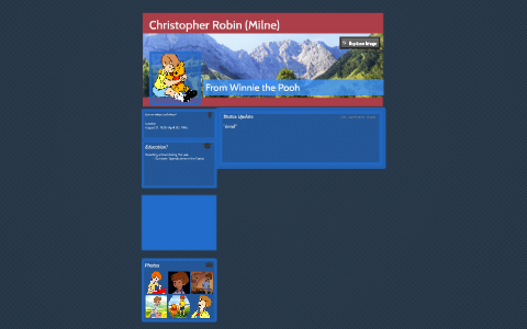 Christopher Robin (Milne) by Sarah Hesser on Prezi