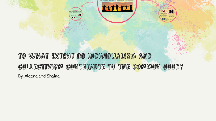 to what extent do individualism and collectivism contribute to the ...