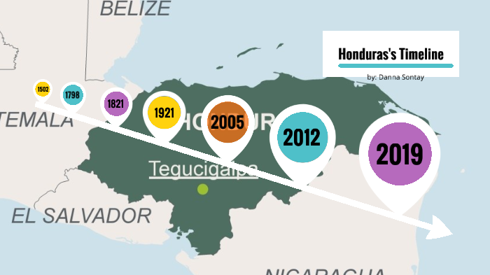 Honduras's Timeline by Danna Sontay-Perez on Prezi